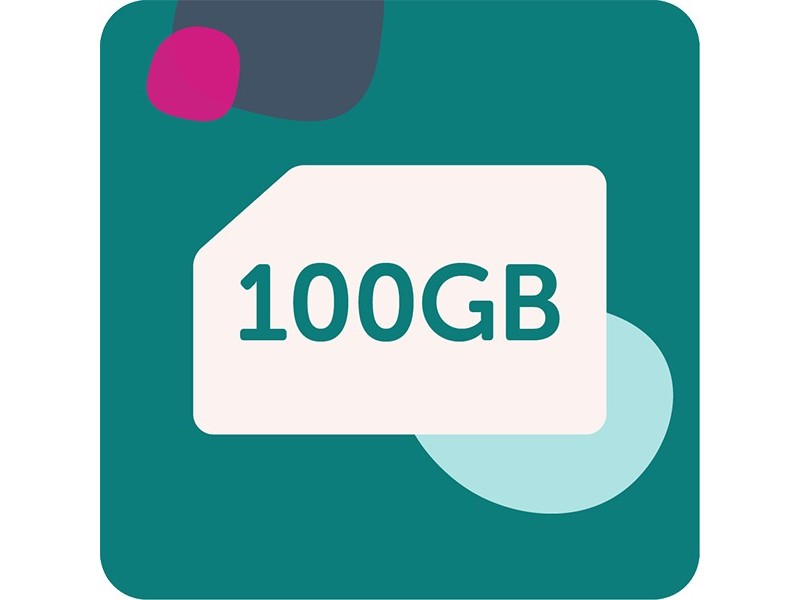 Globaltel eSIM sa 100 GB