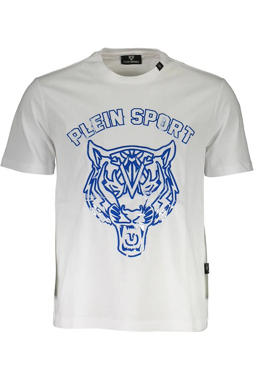 PLEIN SPORT Muška Majica TIPS113_BIANCO_01-WHITE, Bela
