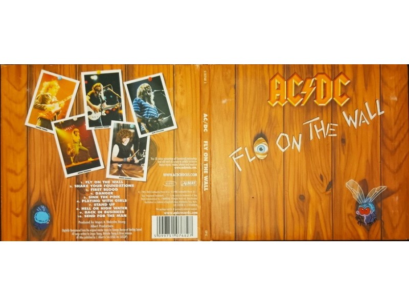Ac Dc-Fly on the Wall Remastered Digipack CD (2003)