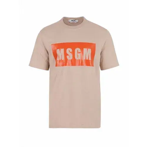MSGM Muška majica 3140MM520217598-23, Bež
