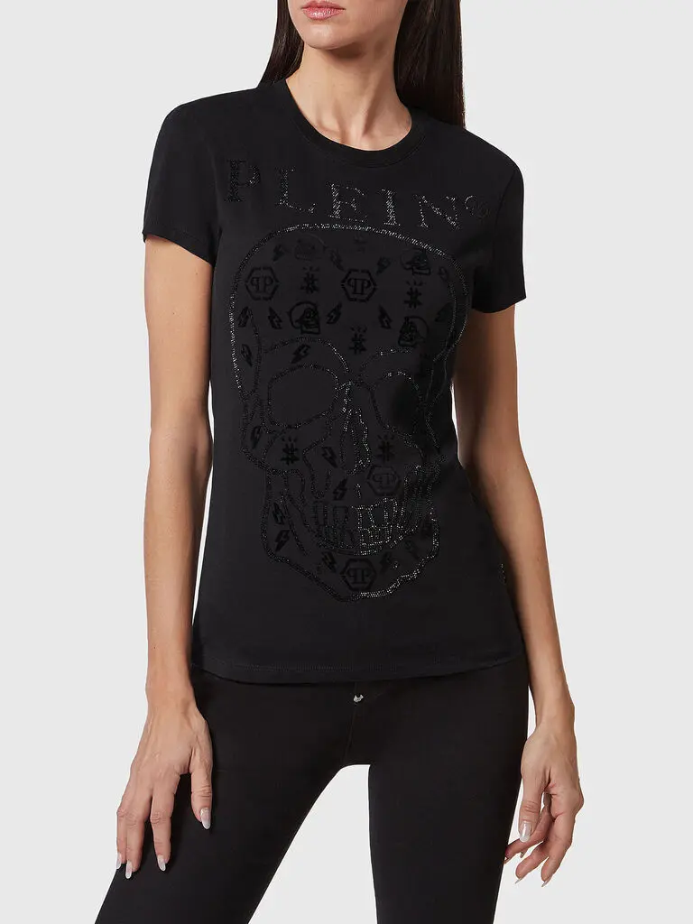 Philipp Plein Muška majica FABCWTK2580PJY002N-02, Crna