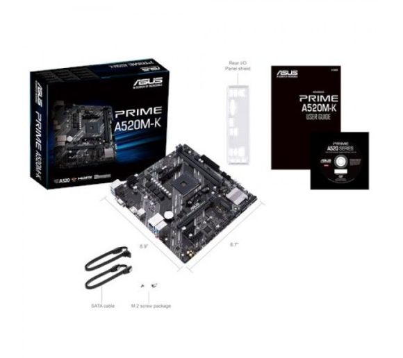 Asus - MB AM4 ASUS PRIME A520M-K
