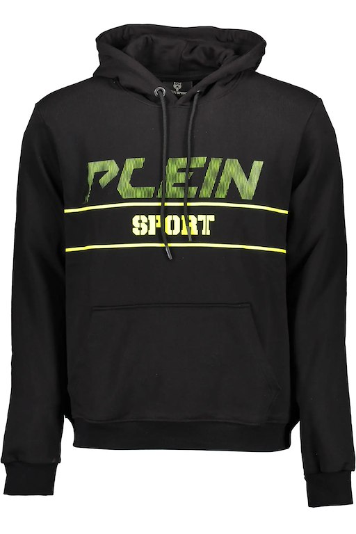 PLEIN SPORT Muški Duks FIPS217_NERO_99-NERO, Crni
