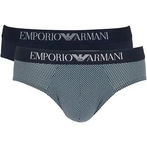 Emporio Armani Muški donji veš 1117332R504-79310, 2 Para, Teget