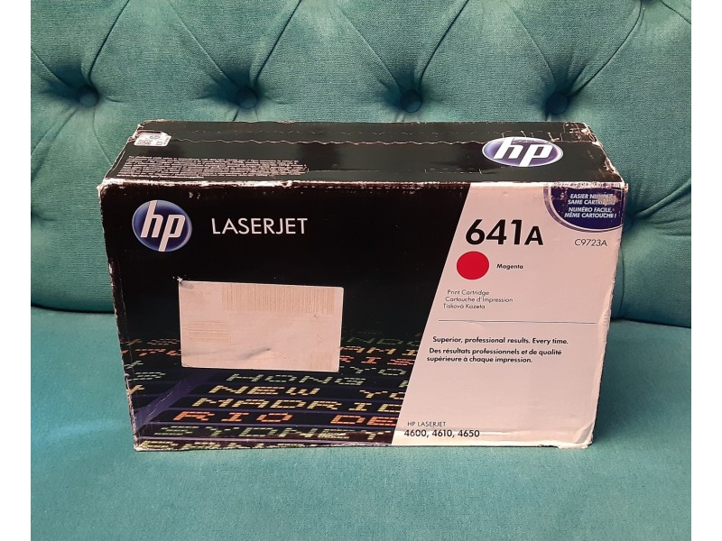 HP LaserJet 641A Magenta Toner Ketridž - C9723A