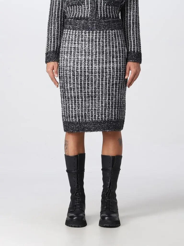 Karl Lagerfeld Ženska suknja 226W1251-998, Crno-Bela