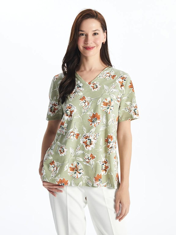 LC Waikiki Ženska bluza S4IA46Z8-LS6, Kaki