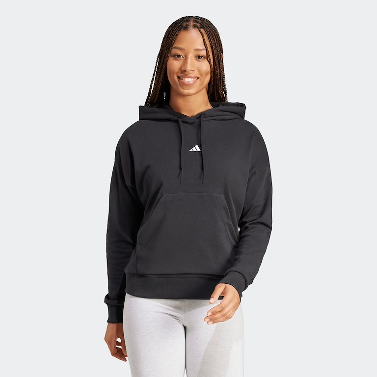 Adidas Ženski duks Sl Ft Hd, JD7989, Crni