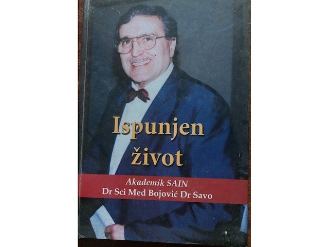 Ispunjen Zivot Dr Savo Bojovic