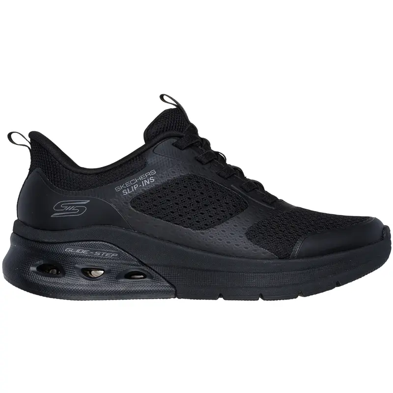 SKECHERS Ženske patike Bobs ARC Waves 2.0 Slip - INS, Crne