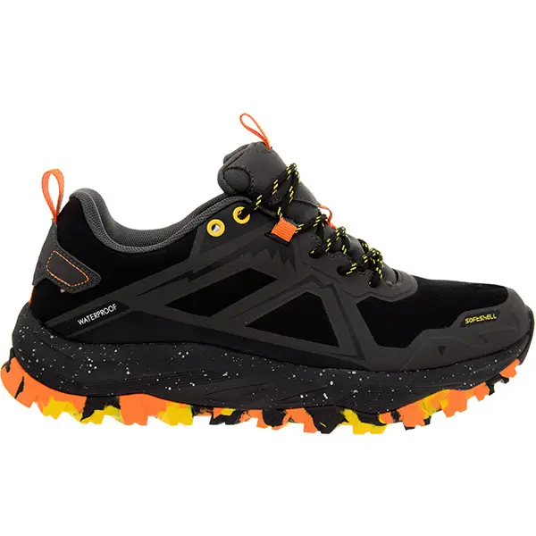 LUMBERJACK Muške patike Dynamite Sneaker WPFcrno-narandžaste