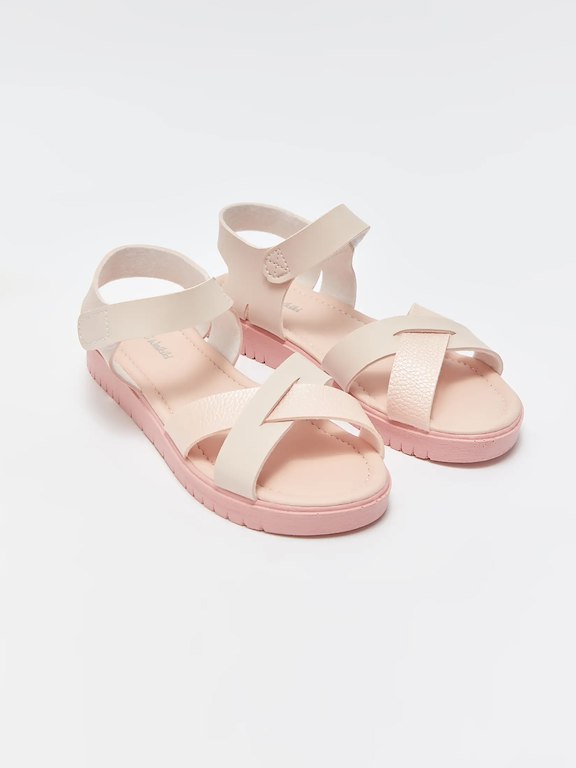 LC Waikiki Sandale za devojčice S44872Z4-JSK, Roze