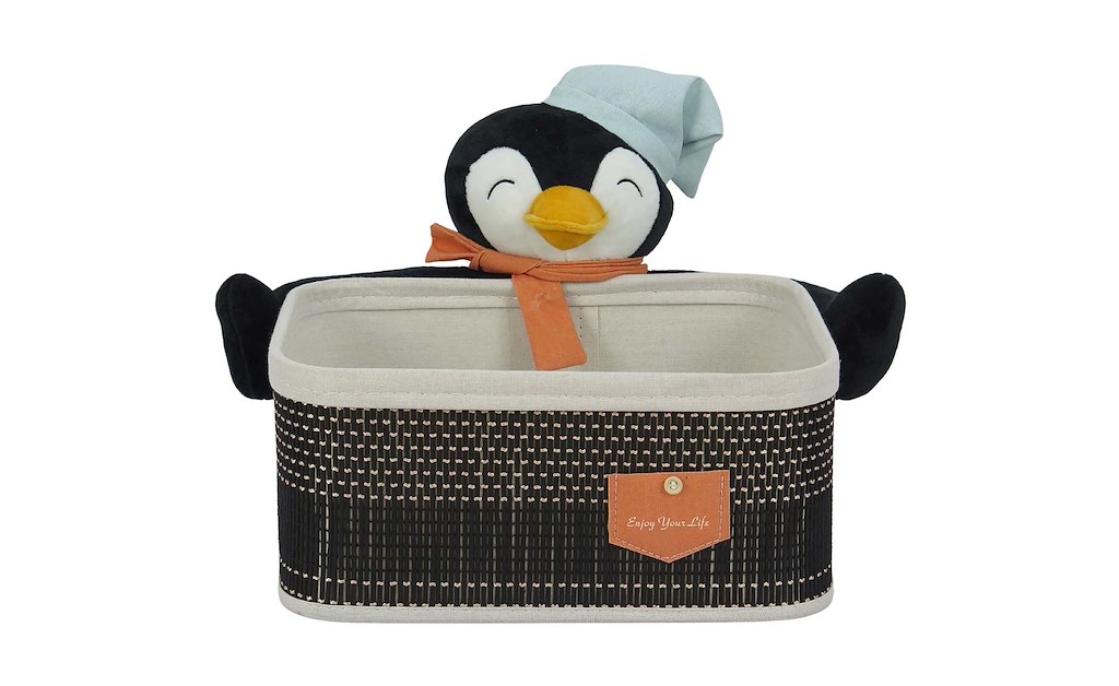Ukrasna korpa Pingu 36x26x16cm crna