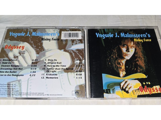 Yngwie J. Malmsteen`s Rising Force - Odyssey , ORIG.