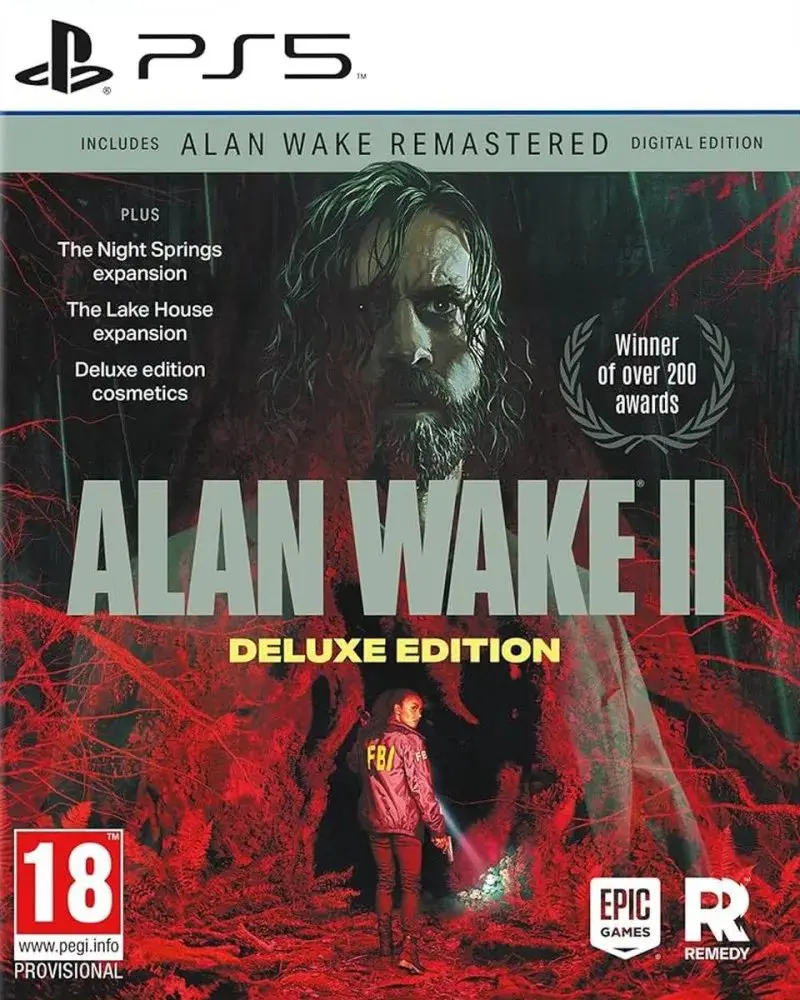Plaistation 5 Alan Vake 2 Deluke Edition, plava