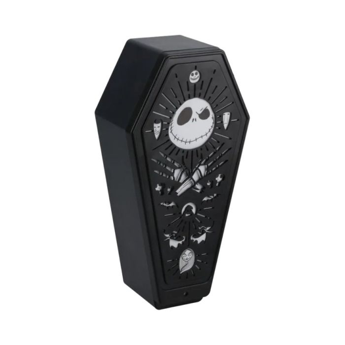 Lampa Paladone The Nightmare Before Christmas Coffin 3D Light Black