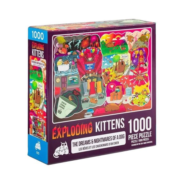 Slagalica Asmodee Exploding Kittens The Dreams And Nightmares Of A Dog