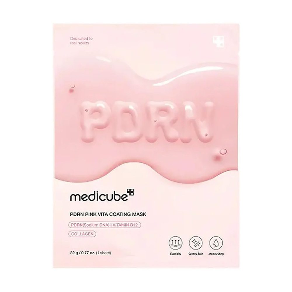 MEDICUBE Pdrn Pink Vita Coating Mask 22g