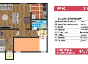 Prodaja Stan - Novi Sad, Veternik - Lipov Gaj