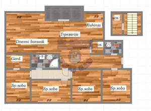 Prodaja Stan - Novi Sad, Železnička stanica - Banatić