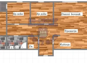 Prodaja Stan - Novi Sad, Detelinara: Sajam - Sajmište