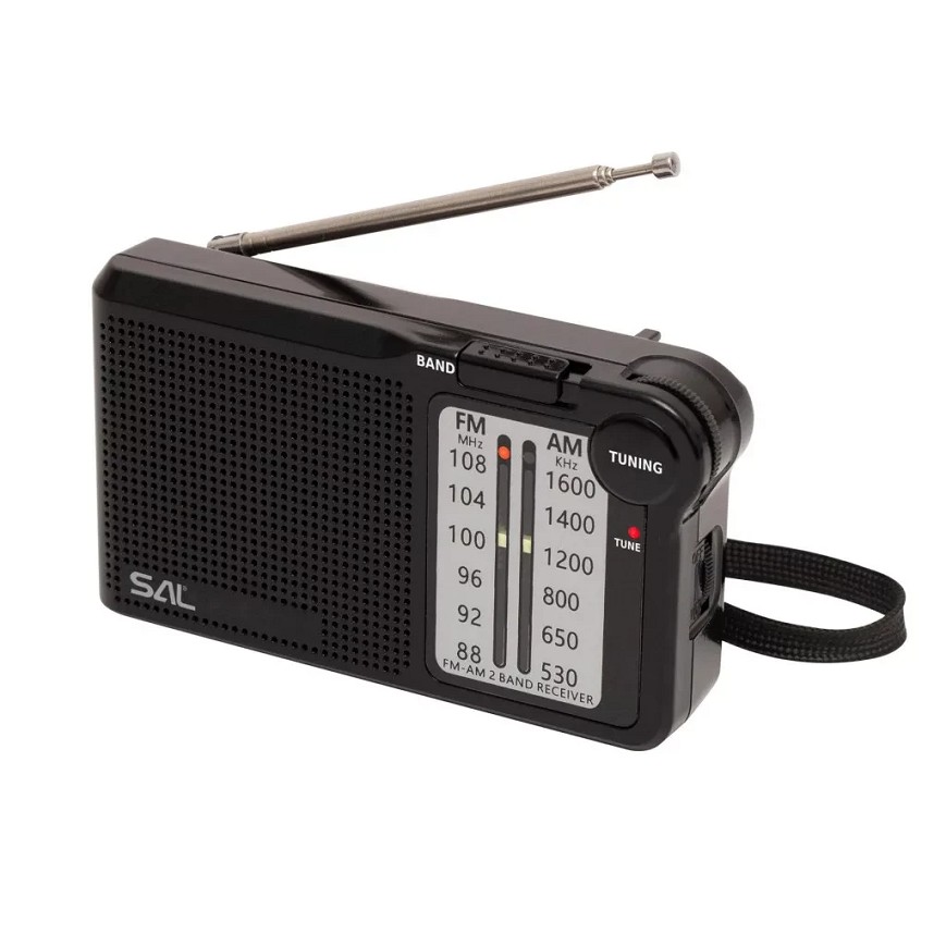 SAL PRENOSNI RADIO PRIJEMNIK RPC5 CRNA