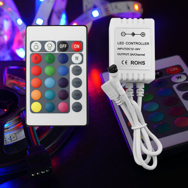 RGB kontroler 72W IR24 RGB