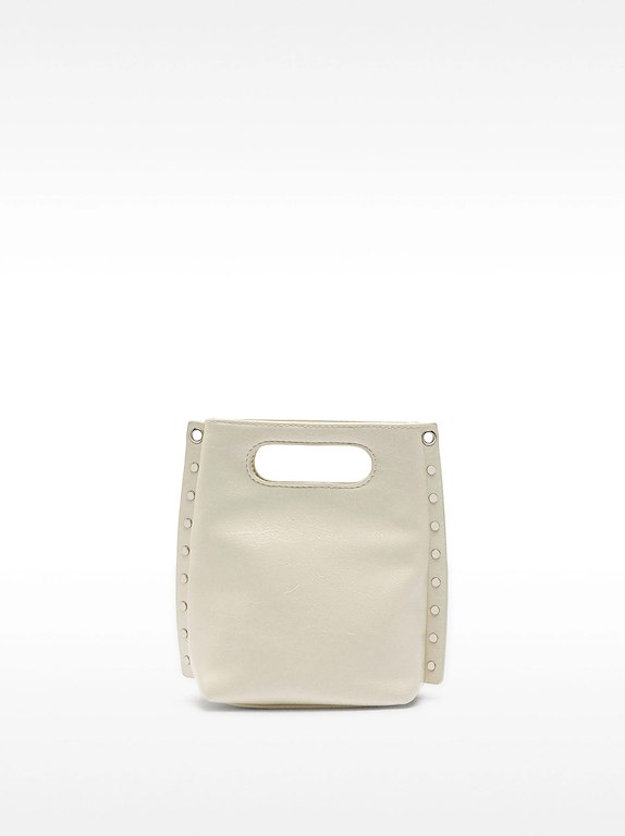 TOTE BAG WITH CRACKED EFFECT