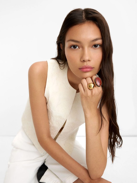 MAXI RING WITH STONE