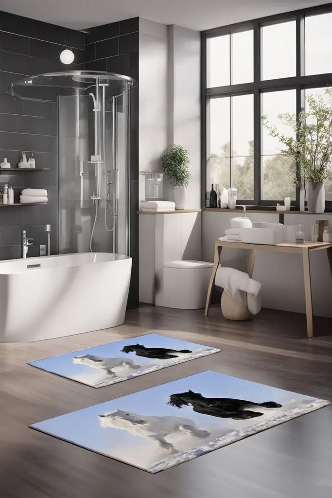 L'essentiel Maison Set Podloga za kupatilo CT-5119, Šareni