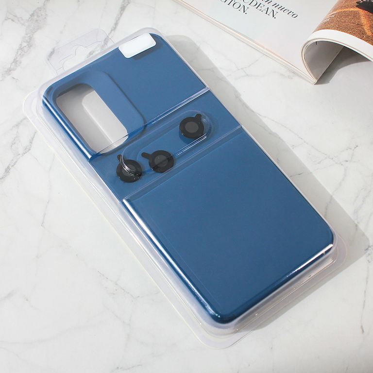 Futrola Colorful and Camera glass za Samsung Galaxy A34 5G 5G plava