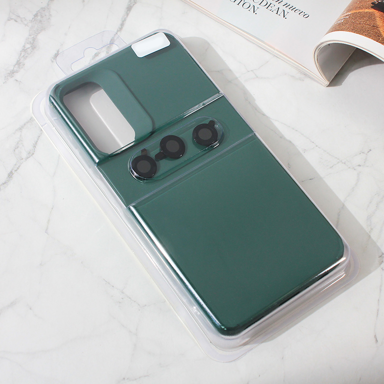 Futrola Colorful and Camera glass za Samsung Galaxy A34 5G 5G zelena
