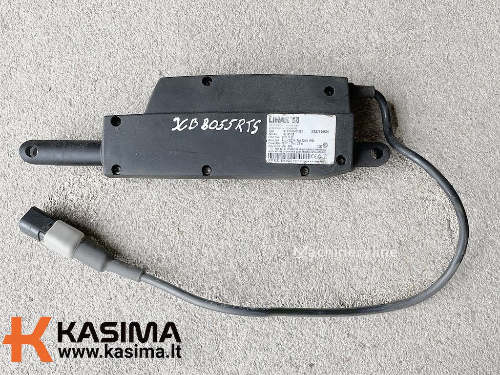 LINAK Linear Throttle Motor 332/T5630 121X00-3040122X 2531884 linearni aktuator za JCB 8055RTS mini bagera