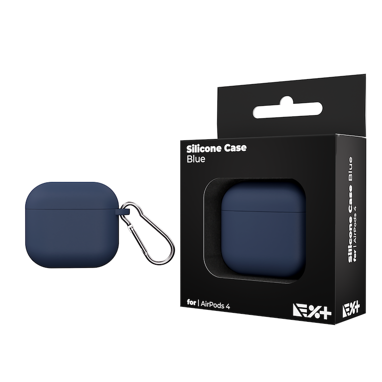 Husa de protectie NEXT ONE pentru AirPods 4, Silicon, Rosu