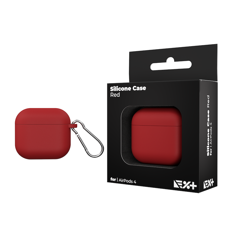 Husa de protectie NEXT ONE pentru AirPods 4, Silicon, Roz