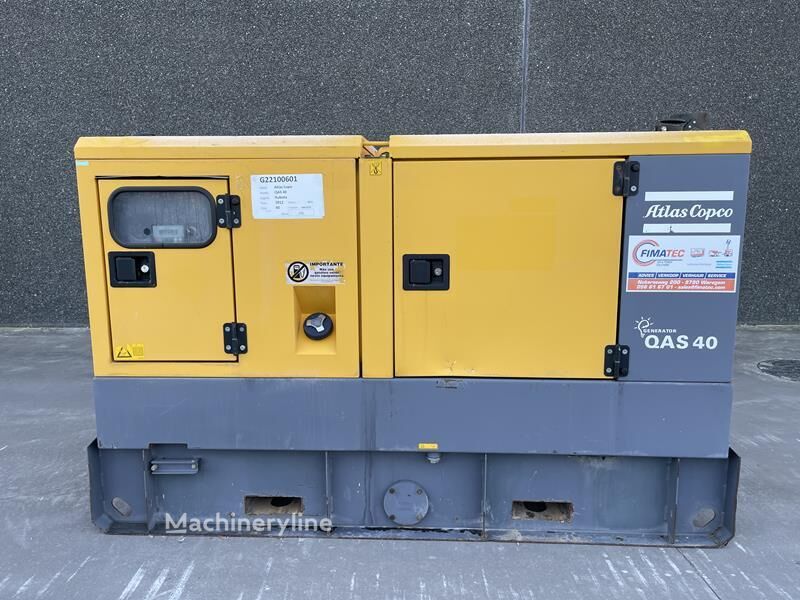 Atlas Copco QAS 40 diesel generator