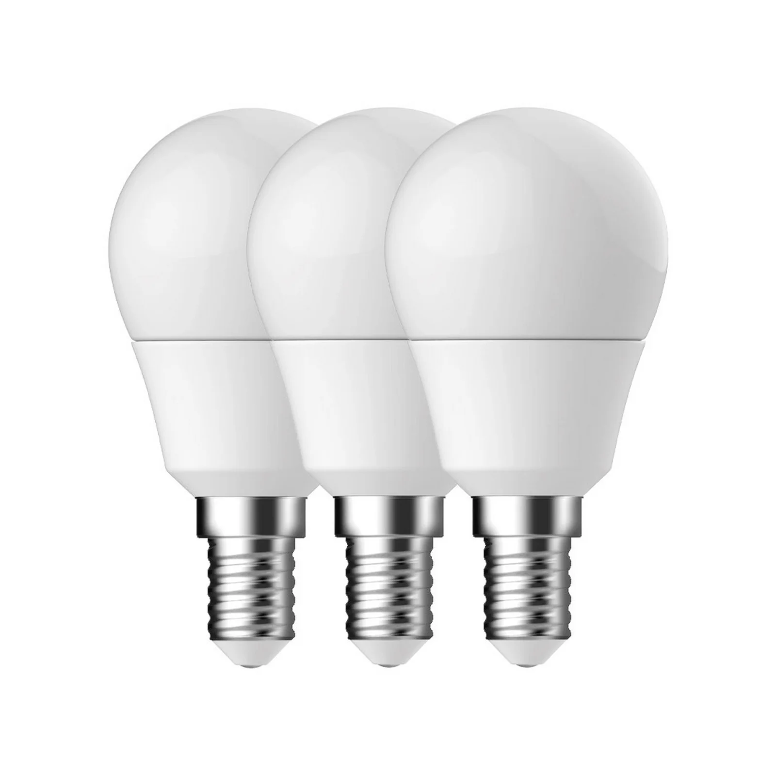 Energetic sijalica E14 3-pack G45 2700 Kelvin 470 Lumen Matirana