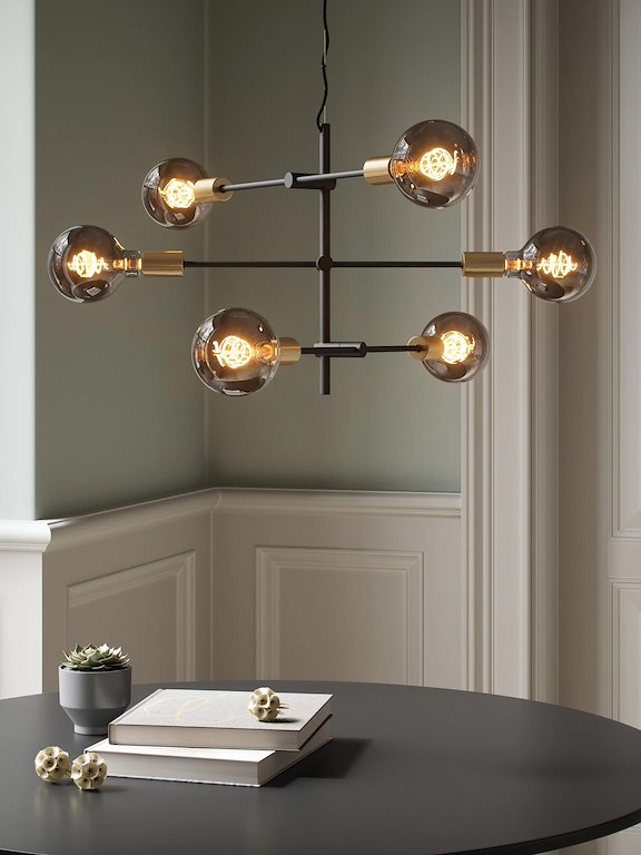 Nordlux sijalica Deco E27 G95 Spiral Dim 1800 Kelvin 140 Lumen Dim Staklo