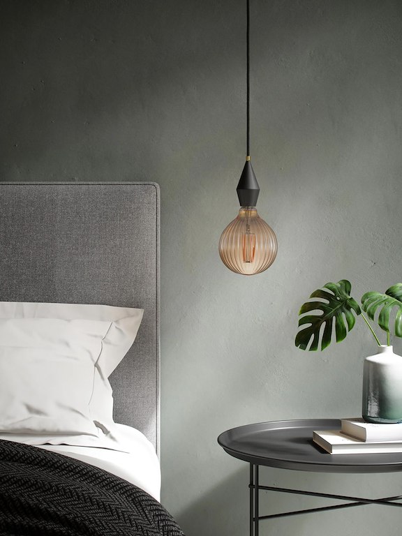 Nordlux sijalica Deco E27 G125 Avra 2200 Kelvin 200 Lumen Ćilibarna