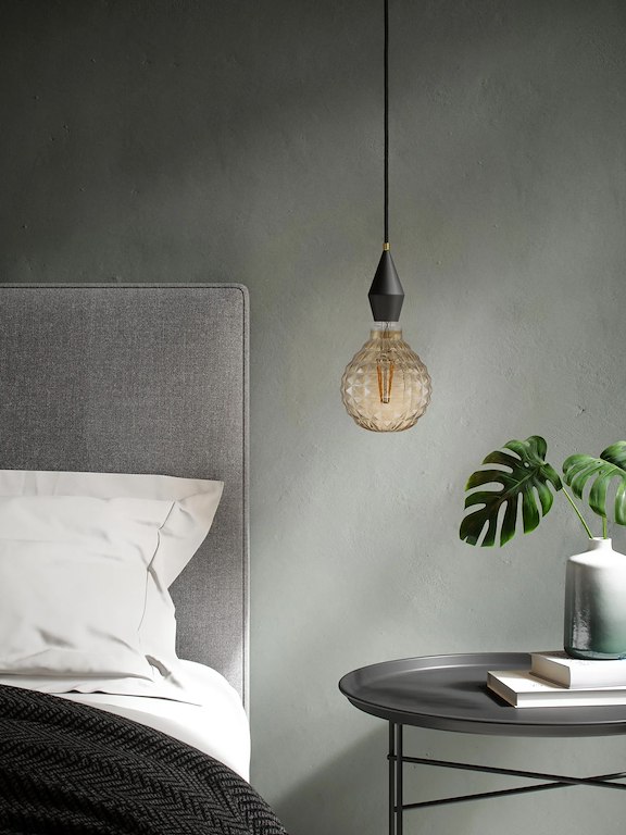 Nordlux sijalica Deco E27 G125 Avra 2200 Kelvin 200 Lumen Ćilibarna