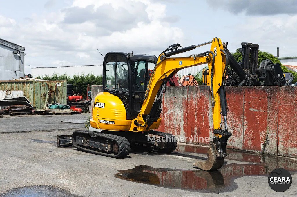 JCB 8035 ZTS Nieuwe rupsen! mini bager