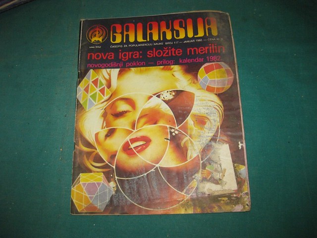 Galaksija br.117 (1982) časopis za popularizaciju nauke