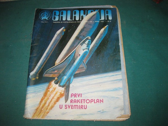 Galaksija br.108 (1981) časopis za popularizaciju nauke