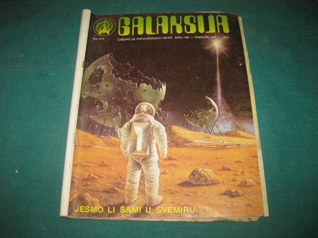 Galaksija br.106 (1981) časopis za popularizaciju nauke