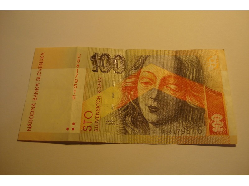 SLOVAČKA - 100 KRUNA - 2004
