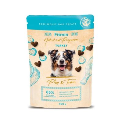 Fitmin Dog Nutritional Programme Play and Train Poslastice Ćuretina 400g