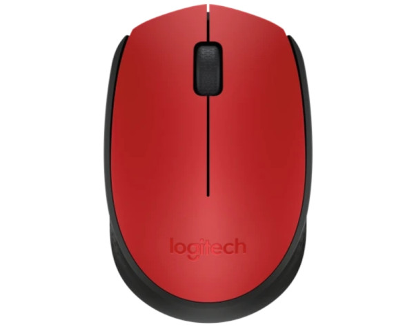 LOGITECH M171 Wireless crveni miš
