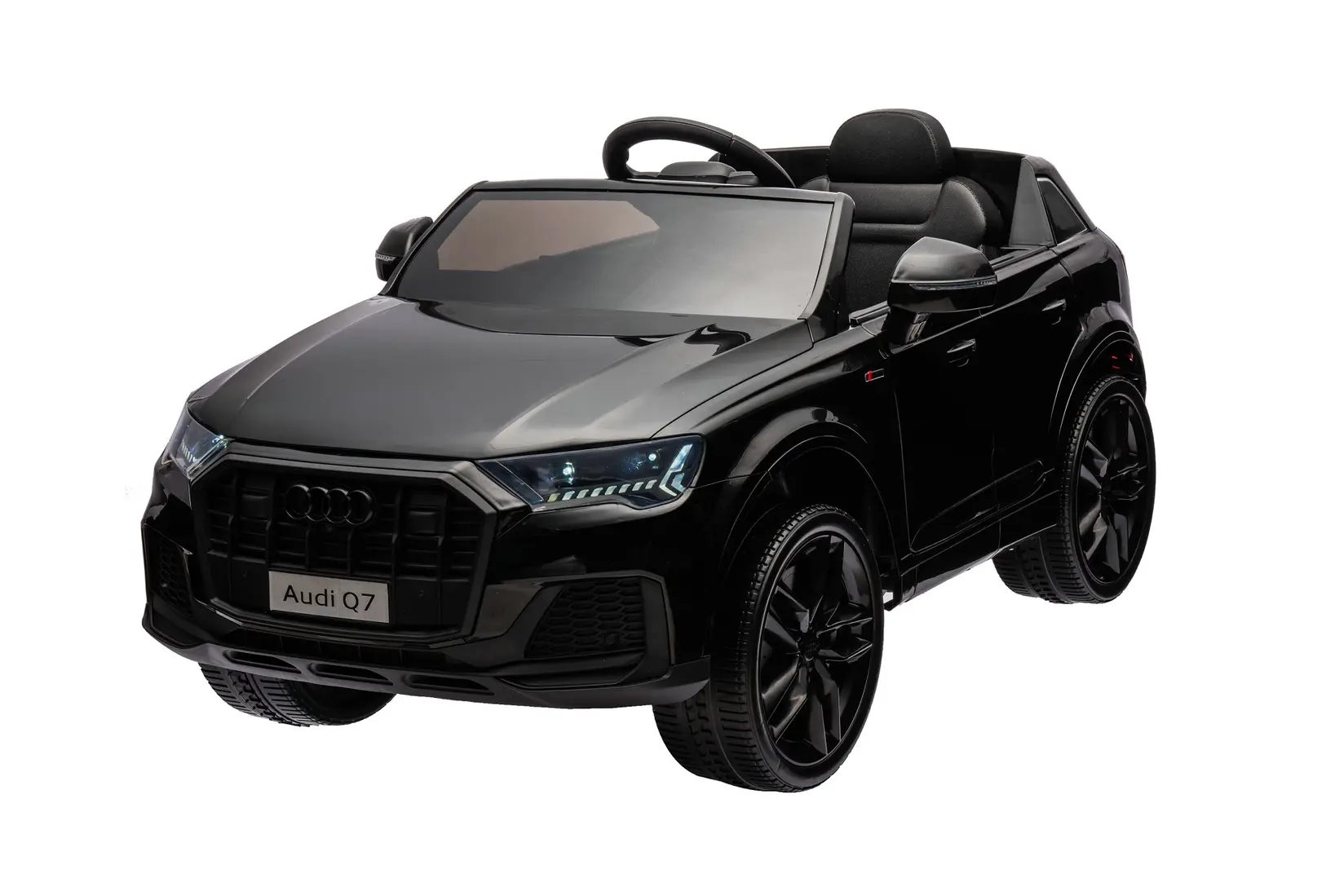 Premium Stil Dečiji Automobil na akumulator Audi Q7, Premium Oprema, Crni