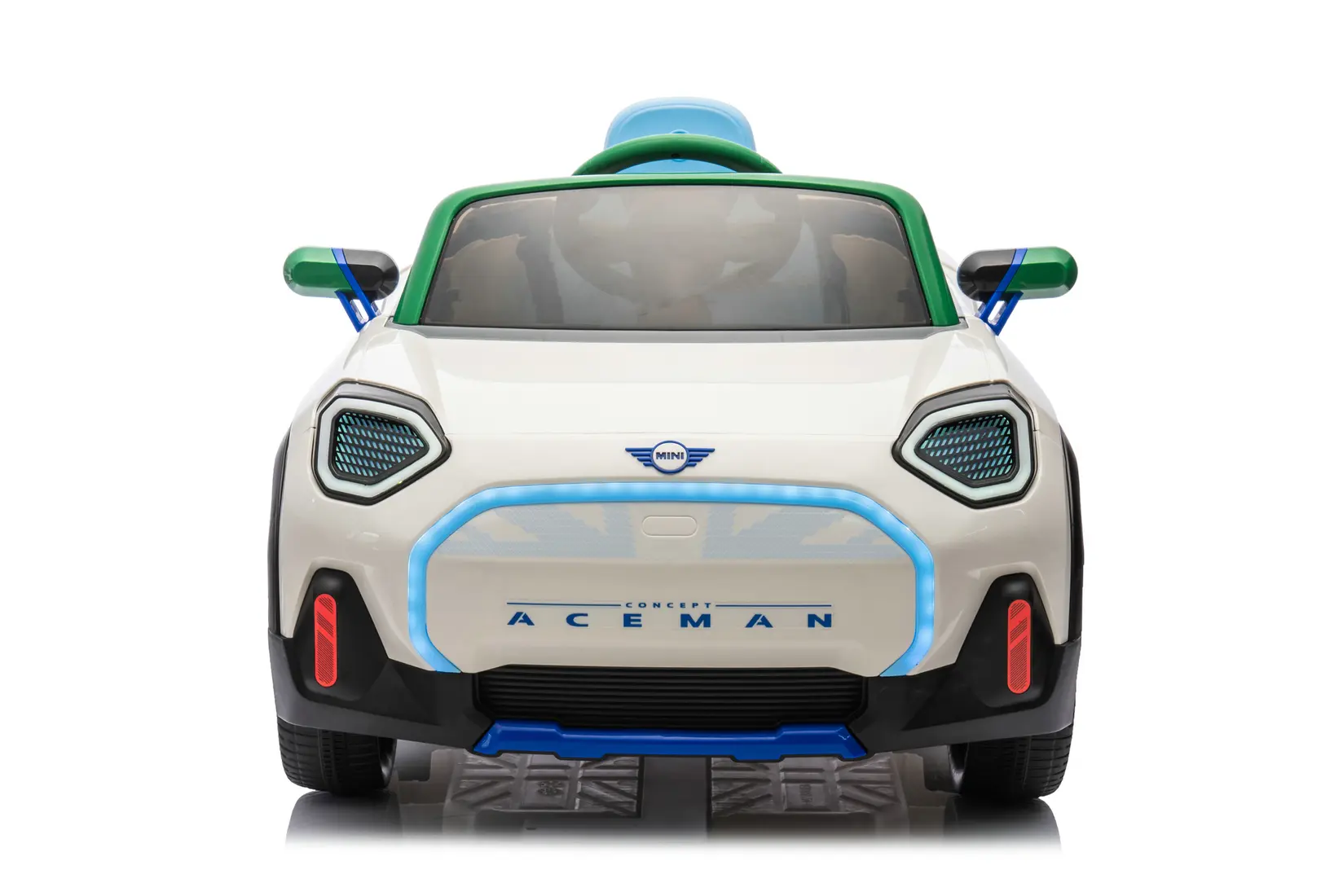 Premium Stil Dečiji Automobil na akumulator Mini Concept Aceman, Premium Oprema, Beli
