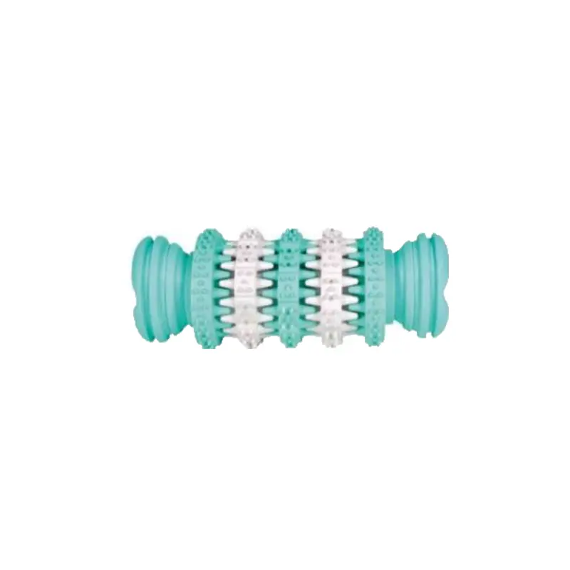 TRIXIE Igračka za pse Kost Denta Fun, 11.5 cm, Tirkizno - bela